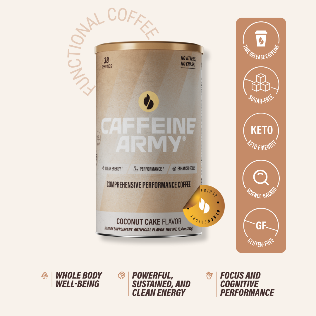 Caffeine Army® Coconut Cake 38ct - TTS